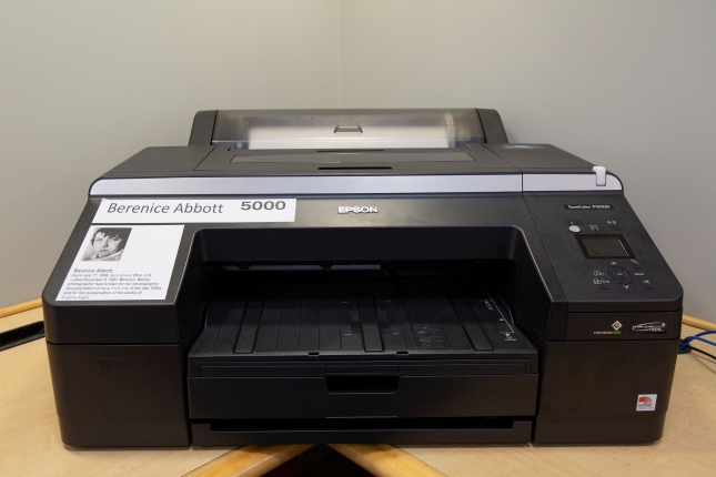 Light Work / Epson 5000 Luster-Loaded (Bernice Abbott)